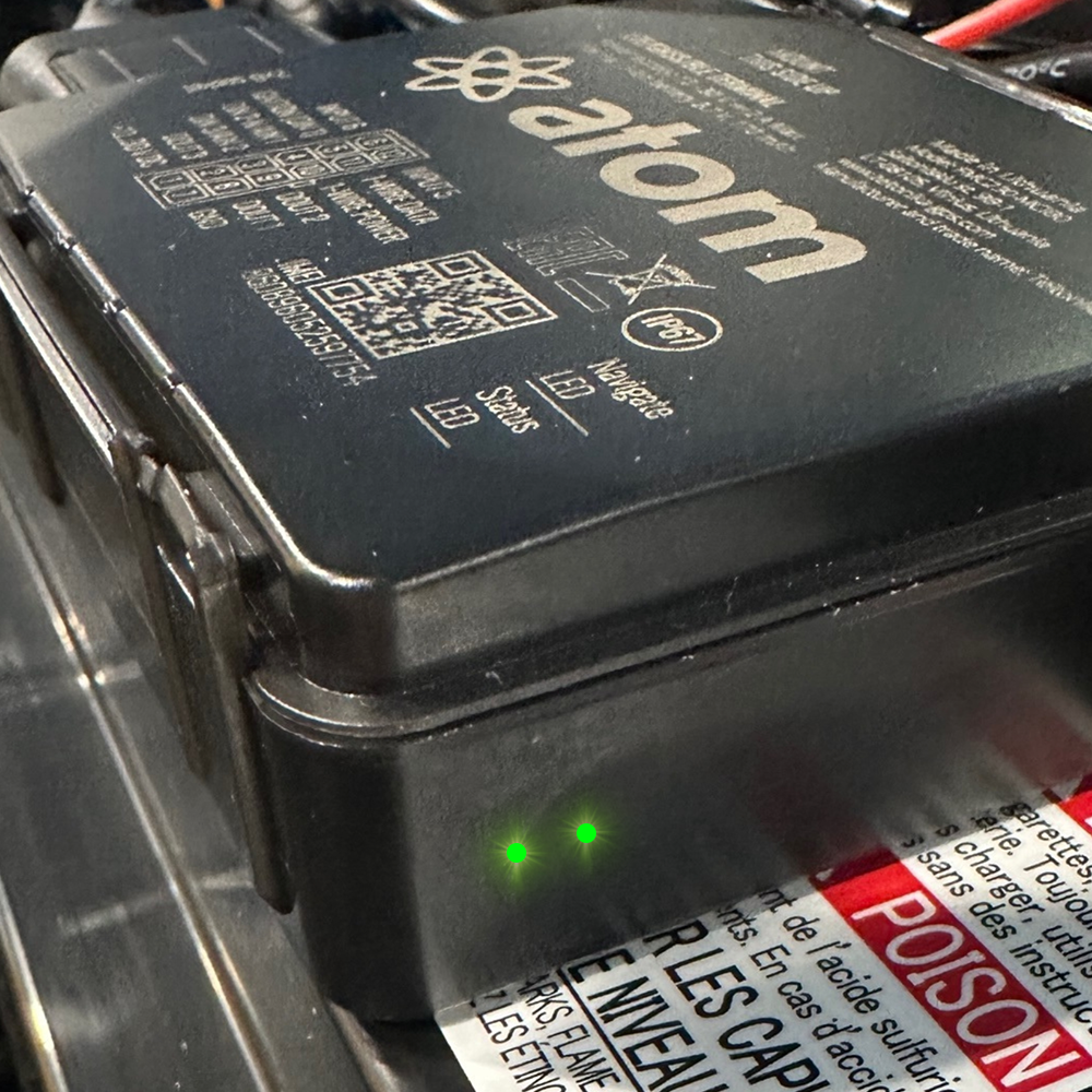 Vehicle Tracking Device - atom by Radius Telematics - 12 month plan ...